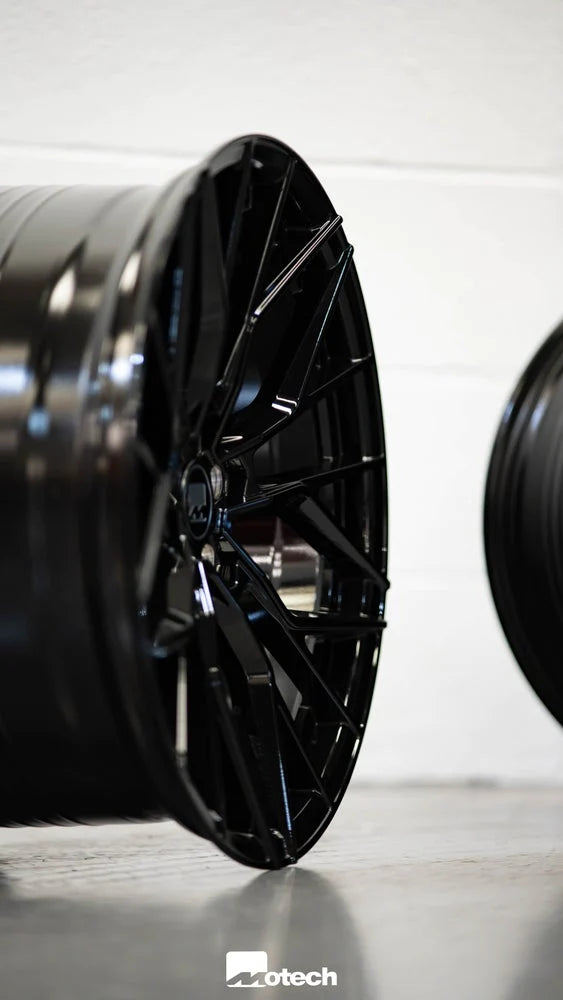 Motech Performance Wheels - BMW M3 F80 M4 F82 F83 M-W3 20" GLOSS BLACK ...