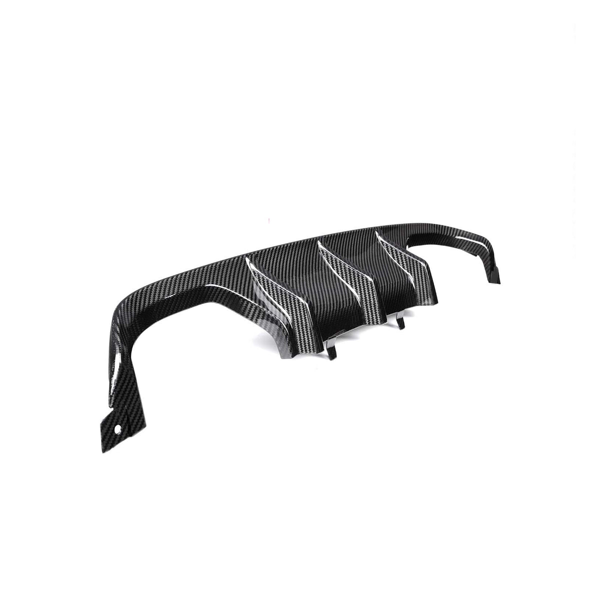 MHC+ BMW M3/M4 Performance Style Rear Diffuser In Gloss Pre Preg Carbo ...
