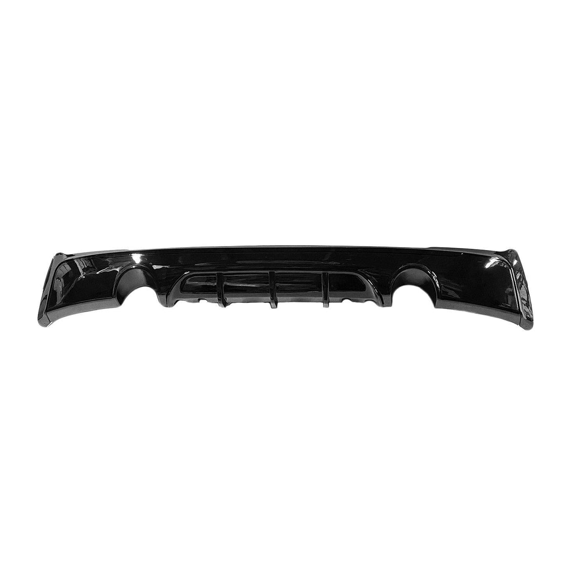 MHC Black BMW M235i/M240i Performance Style Rear Diffuser In Gloss Bla ...