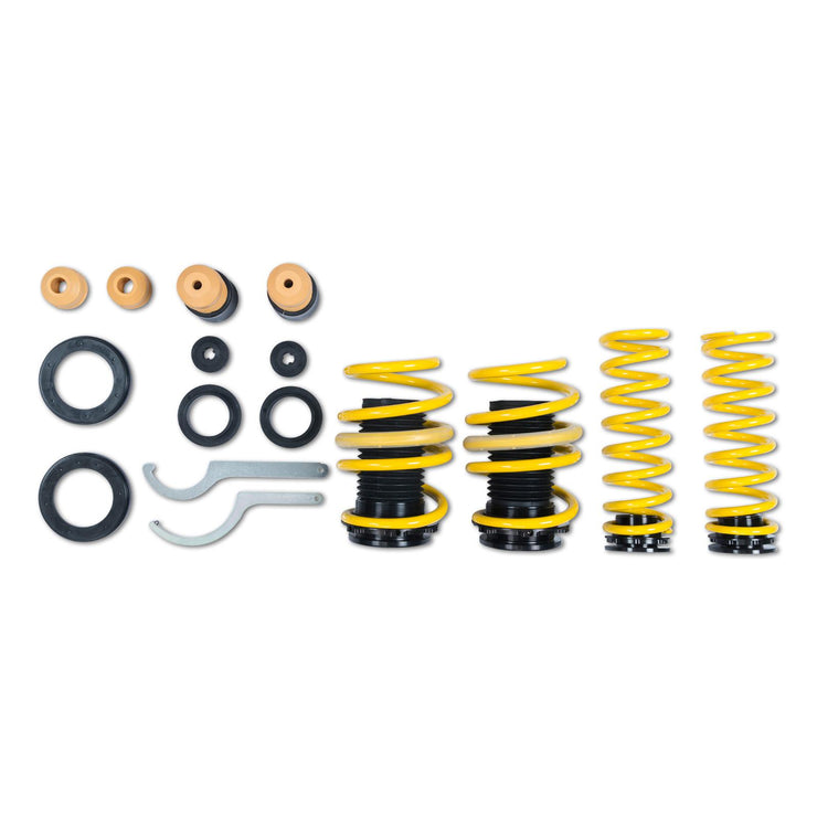 ST Suspension Height Adjustable Springs - AUDI A4 (B9); (B8, B81) () F ...