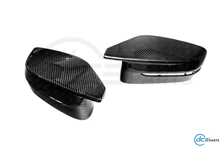 BMW M3 G80 G81 M4 G82 G83 M-Style Carbon Fibre Wing Mirror Caps Covers ...