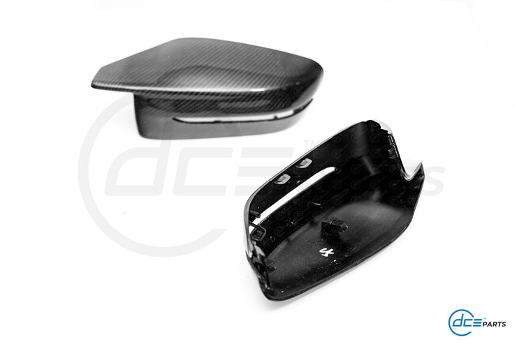 BMW M3 G80 G81 M4 G82 G83 M-Style Carbon Fibre Wing Mirror Caps Covers ...