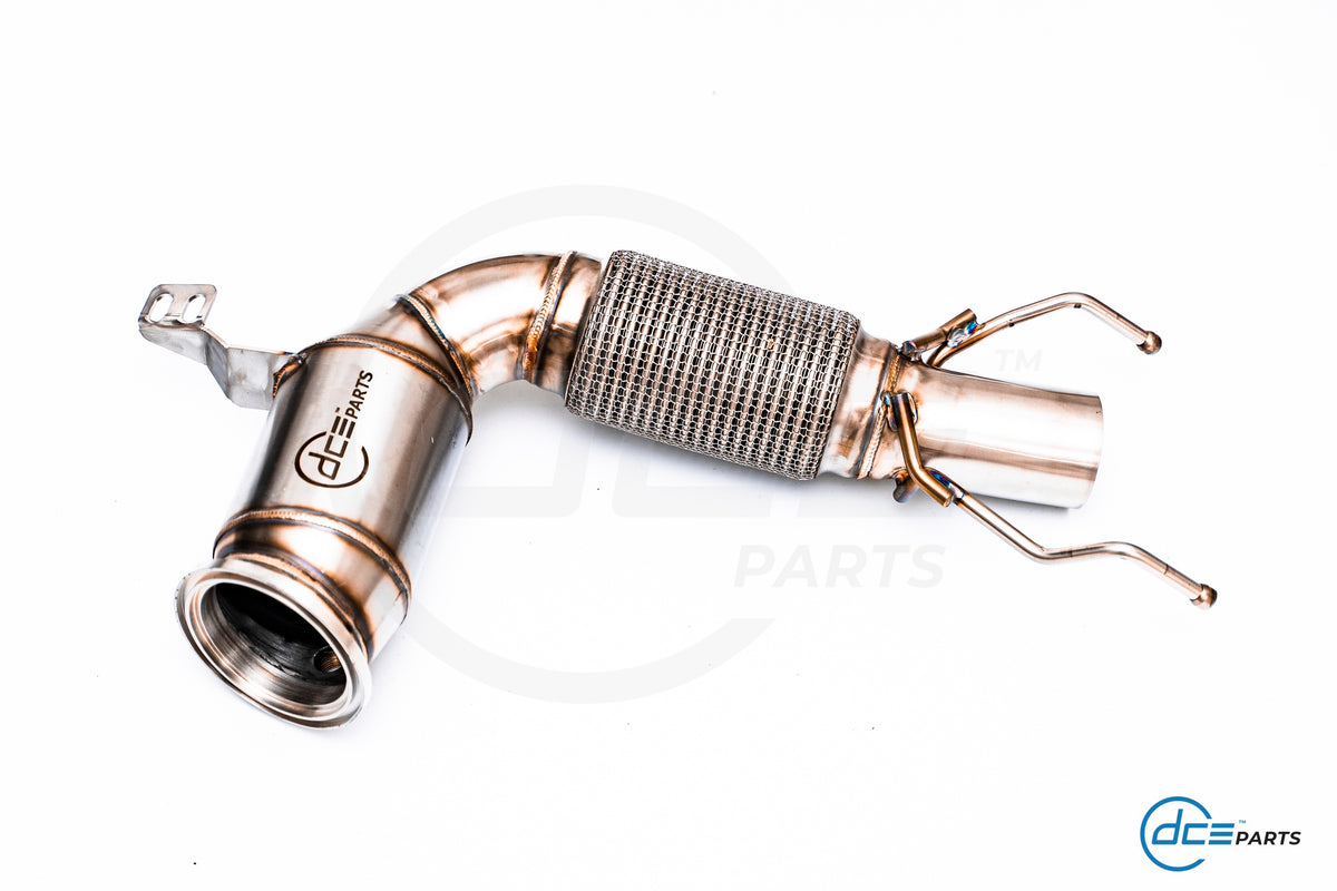 BMW B48 Downpipe Catless & High Flow Catted Downpipe 200 Cell Tuning ...