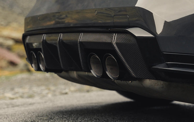 BMW G80 G81 M3 & G82 G83 M4 Carbon Fibre OEM Style Rear Diffuser – PSR ...