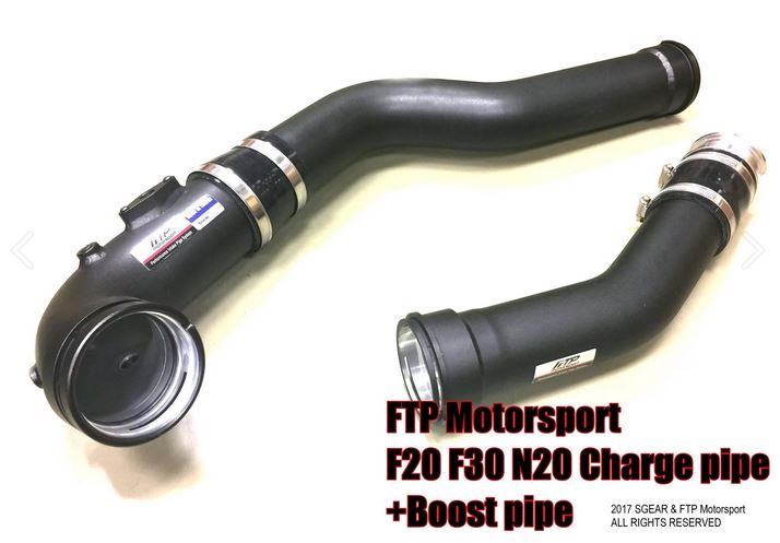 FTP Motorsports - BMW 3 SERIES F30 328I - Charge pipe + Boost pipe - S ...