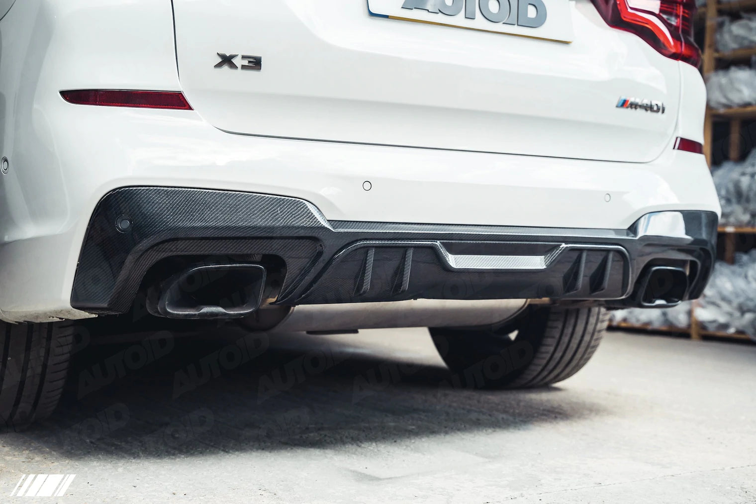 PSR Parts - Carbon Fibre Performance Rear Diffuser for BMW X3 M40i (20