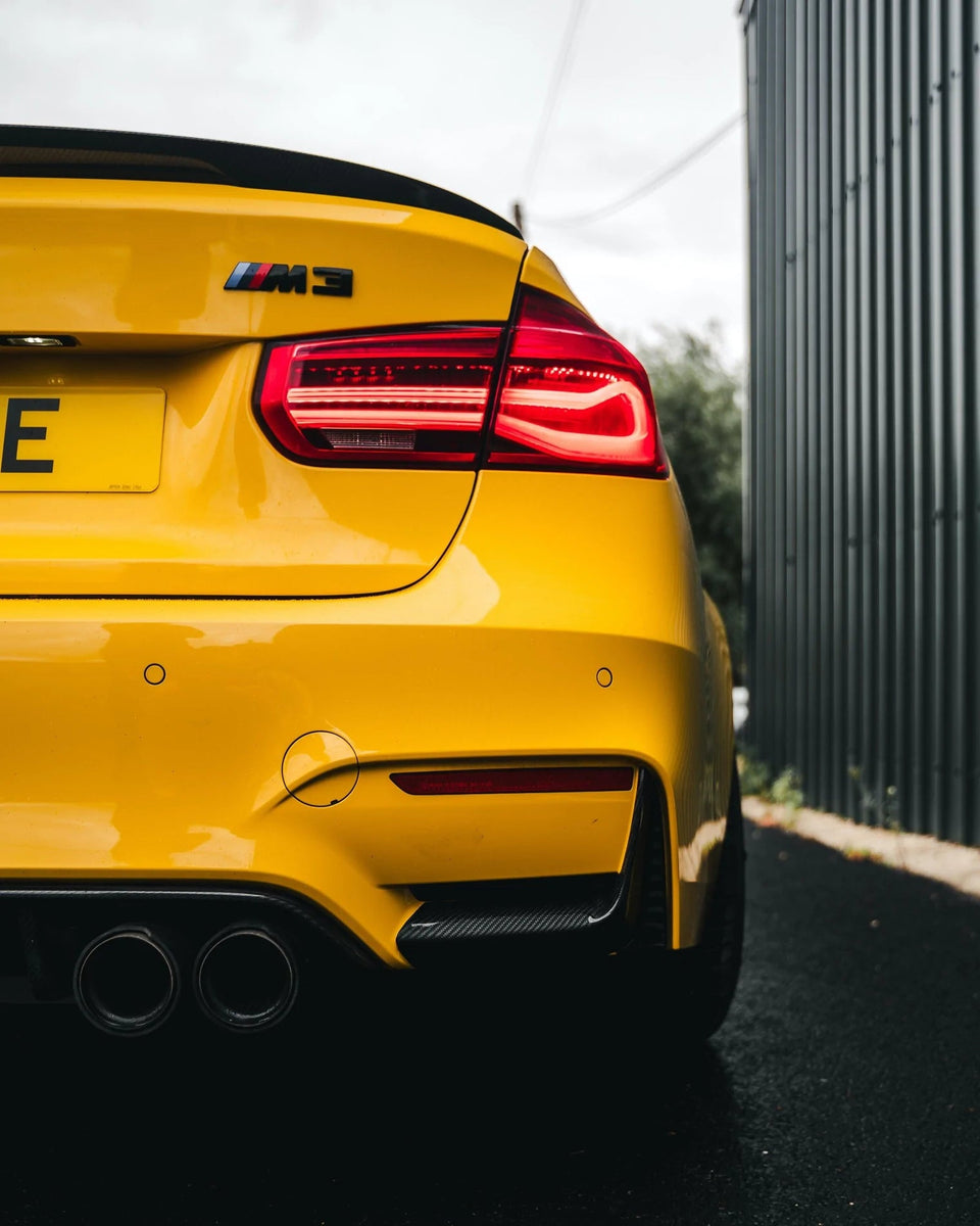 TRE - TRE Pre-preg Carbon Fibre Rear Bumper Covers for BMW M3 & M4 (20 ...